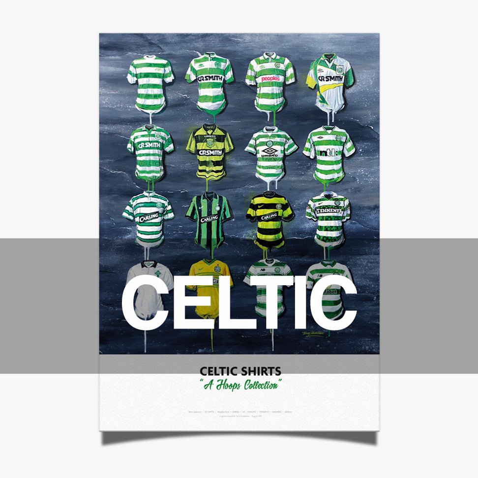 Celtic FC Prints - Striking Football Prints by Terry Kneeshaw – Terry ...