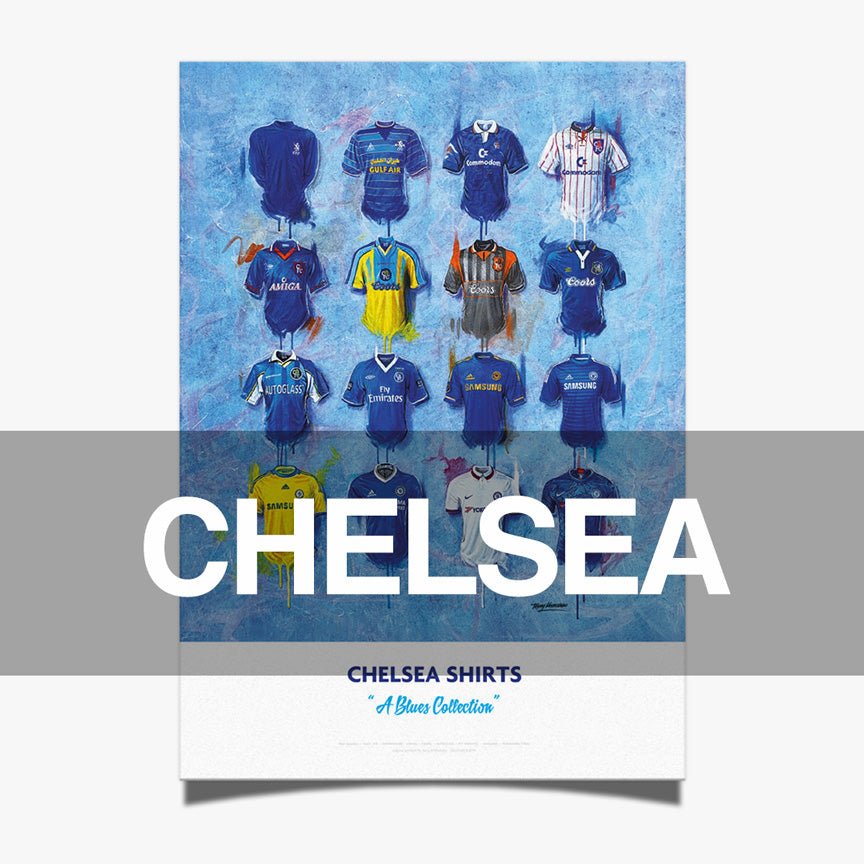 Chelsea Artwork - Framed & Unframed Chelsea FC Art Prints – Terry ...