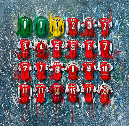 Arsenal The Legends Artwork – Terry Kneeshaw Art